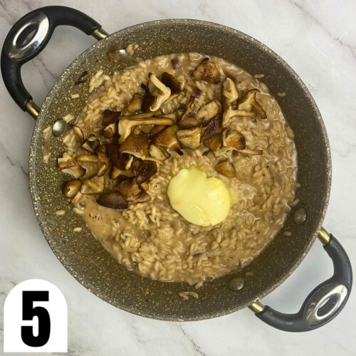 Caramelized Shiitake Mushroom Risotto With Tahini | The Perfect Rice