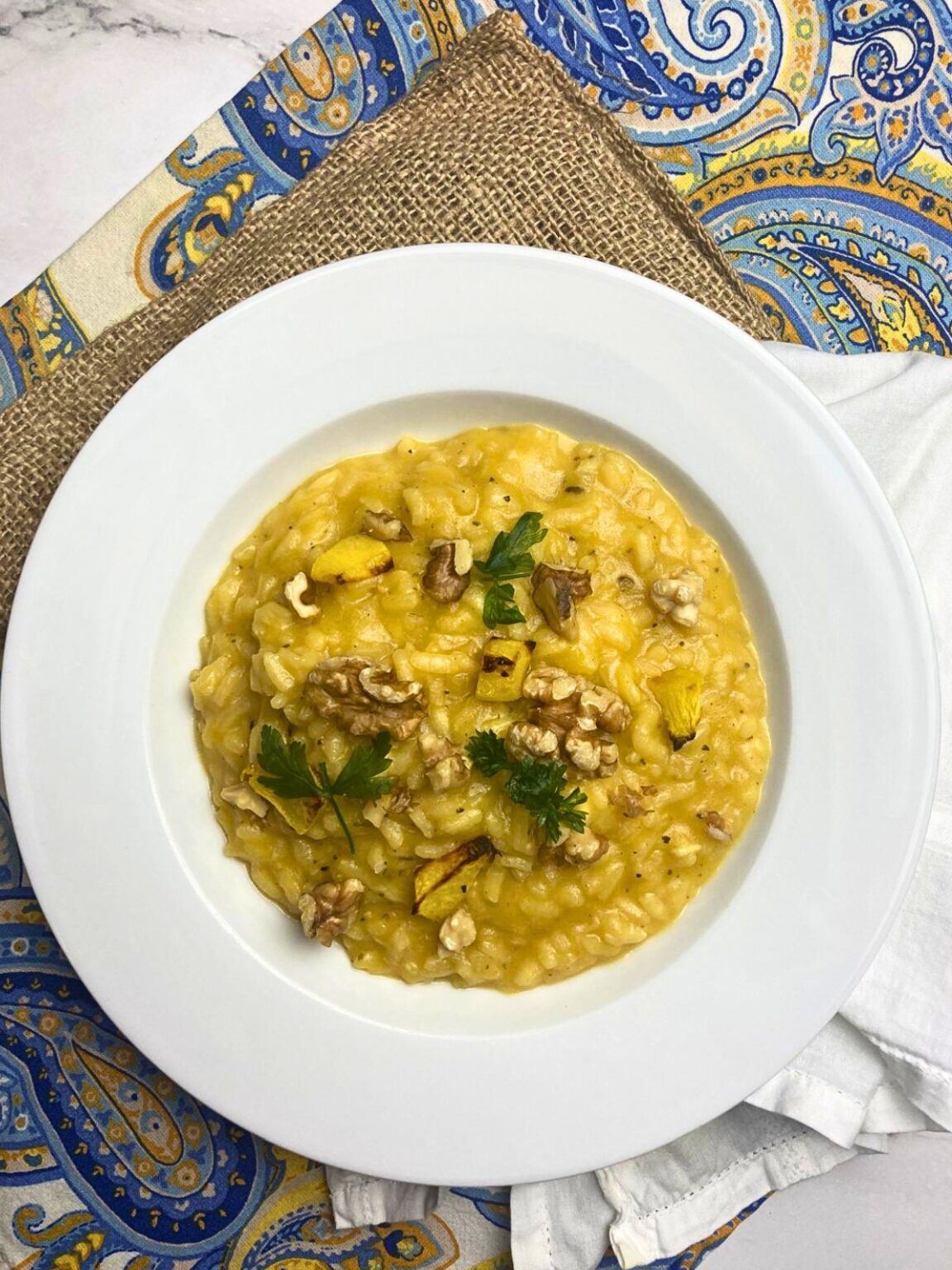 Pumpkin Risotto With Sage | The Perfect Rice